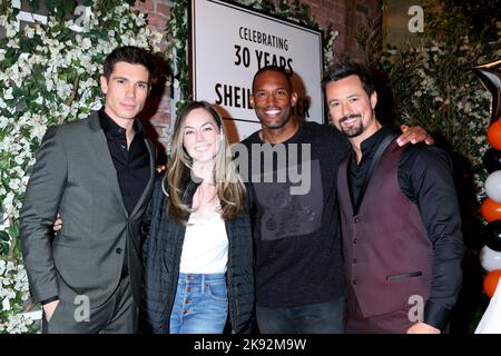 LOS ANGELES - OCT 25: Annika Noelle, Lawrence Saint-Victor, Heather Tom ...
