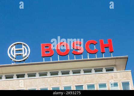 WETZLAR, GERMANY - JULY 2, 2015: the letters Bosch at the Headquarter ...