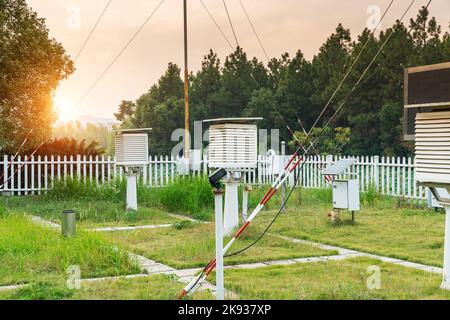 Meteorological equipment's , used for monitoring weather and climatic ...
