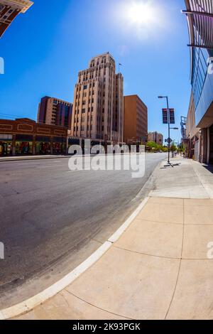 famous Art Deco Luhrs Tower Stock Photo - Alamy
