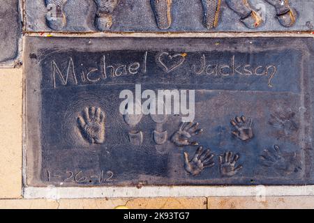 LOS ANGELES - JUNE 26: handprint of Cher in Hollywood Boulevard on June ...