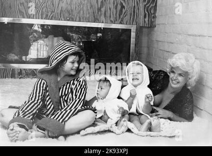 JAYNE MARIE MANSFIELD, ZOLTAN HARGITAY, MIKLOS HARGITAY, ANTHONY CIMBER ...