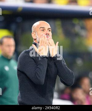 coach Pep (Josep) GUARDIOLA (ManCity) claps, clapping, gesture, gesture ...
