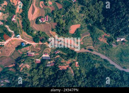 The Black Dragon Valley Scenic Area is located at the junction of ...