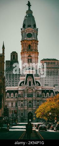 Philadelphia City Hall building, seat of government for the city of ...