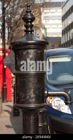 Cholera Pump, Broad Street, London Stock Photo - Alamy
