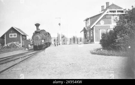 Tidaholm's railway, TJ Lok 6 Stock Photo - Alamy