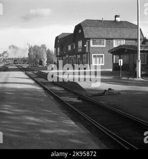 Sveg railway station Stock Photo - Alamy