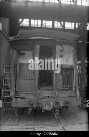 F-car NO: 236 Exterior of the gable Stock Photo - Alamy