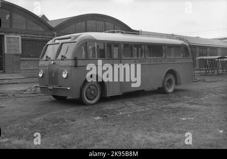Volvo B1 bus for Haglund & Larsson. The body made by the limited ...
