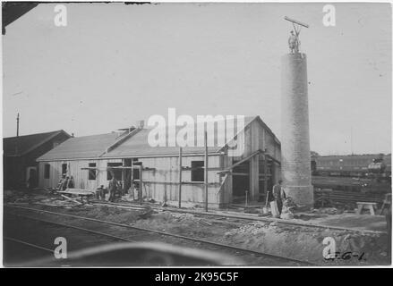 The steam center building at Gothenburg station Stock Photo - Alamy