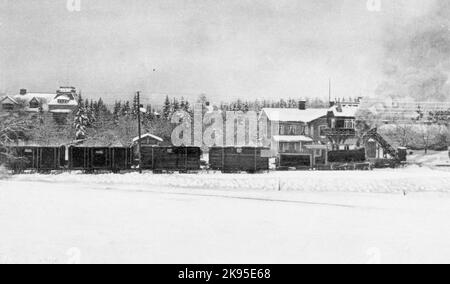 Sandviken Railway Station Stock Photo - Alamy