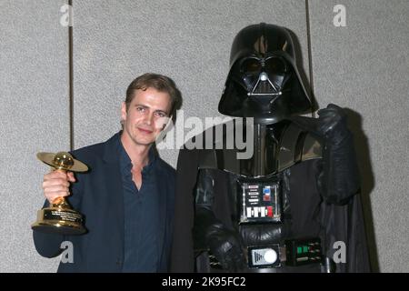 LOS ANGELES - OCT 25: Hayden Christensen, Darth Vader Character at the ...