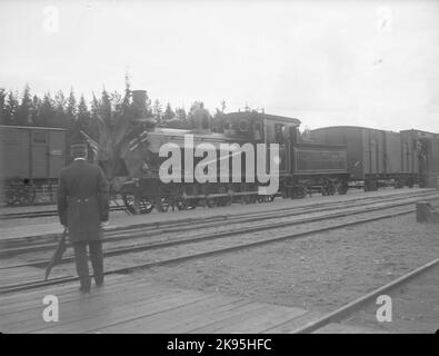 Inauguration of SGGJ, Sala-Gysinge-Gävle Railway Stock Photo - Alamy