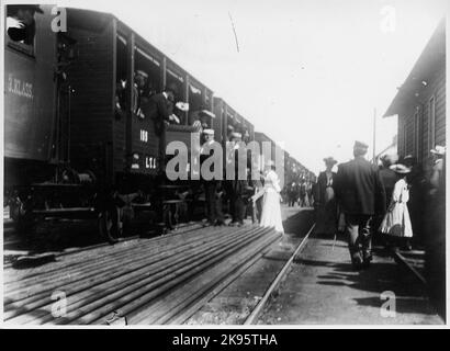 Landskrona - Lund - Trelleborg railways, LLTJ excursion train Stock ...