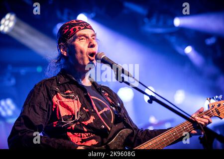 Oslo, Norway. 24th, October 2022. The Canadian heavy metal band Anvil ...