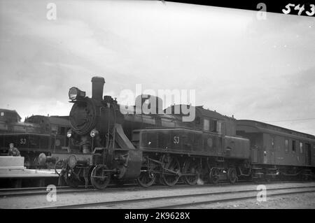 The State Railways, SJ S1 1910. This locomotive was delivered from ...