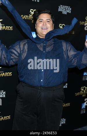 LOS ANGELES - OCT 25: Harvey Guillen at the 50th Saturn Awards ...