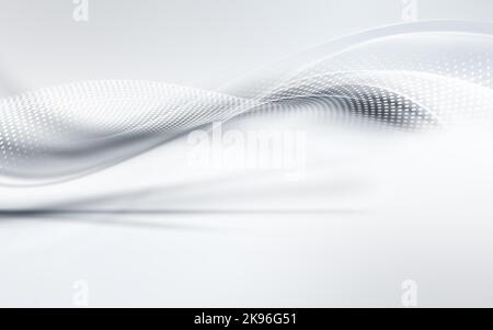 Grey, blue and white halftone modern bright art. Blurred pattern dots ...