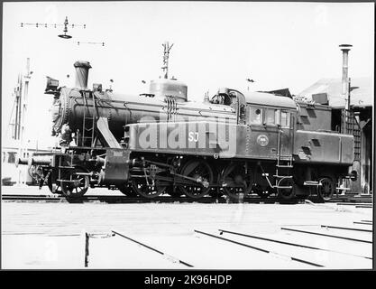 The State Railways, SJ S1 1910. This locomotive was delivered from ...