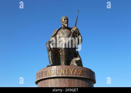 Statue of poet Ajiniyaz Kosibay (1824-1878), Igor Savitsky Museum ...