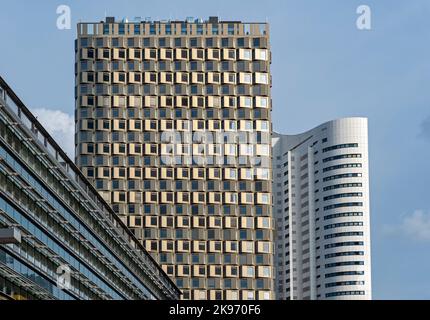 Tech Gate, District Living and Hochhaus Neue Donau buildings, Vienna ...