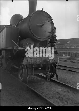 BJ Y3 108. Crafted steam locomotive in Brattforshyttan. Was ...