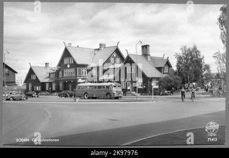 Boden Central Station from the street side Stock Photo - Alamy