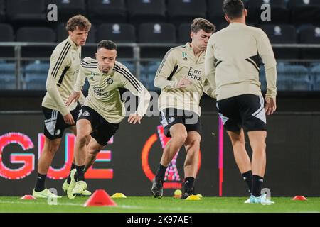 Graz - Quilindschy Hartman of Feyenoord during the match between SK ...