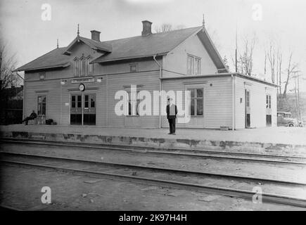 Markaryd Railway Station Stock Photo - Alamy