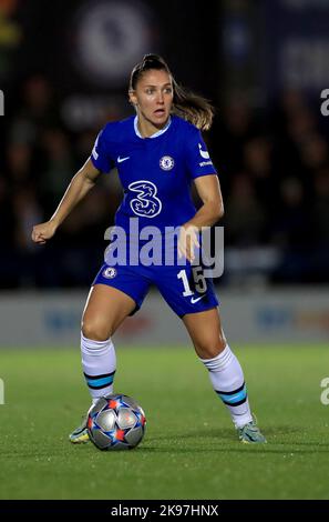 Chelsea's Eve Perisset during the UEFA Women's Champions League Group D ...