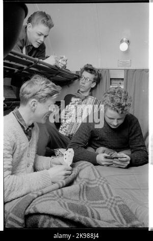 School and train home travelers Stock Photo - Alamy