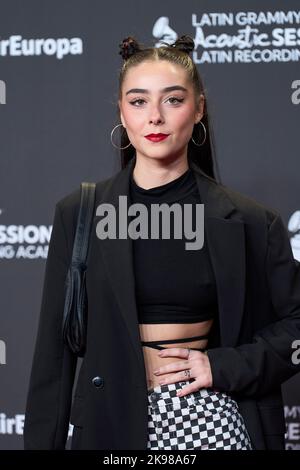 Madrid. Spain. 20221026, Paula Vicario attends Latin GRAMMY Acoustic ...