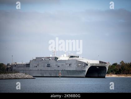Virginia Beach, Va. (October 26, 2022) - USNS Burlington (T-EPF 10 ...