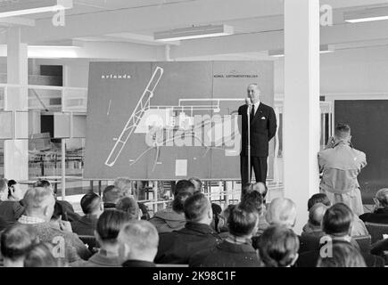 The SAS terminal at Haga, press show Stock Photo - Alamy