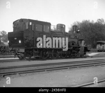 The State Railways, SJ N4P 3159. The steam locomotive is former ...