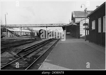 Charlottenberg station for electrification Stock Photo - Alamy
