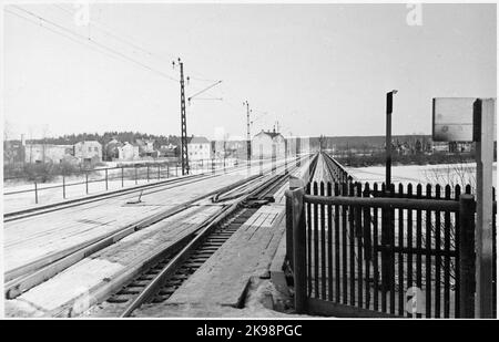 Entrance to Karlstad Östra Stock Photo - Alamy