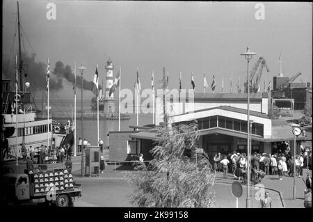 Malmö ferry terminal Stock Photo - Alamy