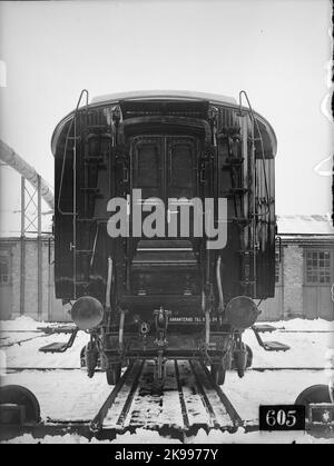 State Railways, SJ Bo5 2677. Wagon built in Linköping 1923. Scrapped in ...