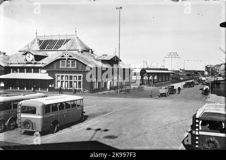 Helsingborg's ferry station Stock Photo - Alamy
