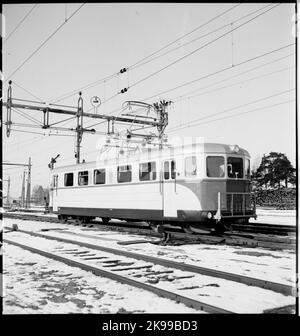 Electric motor carriage, State Railways X0A4 Stock Photo - Alamy