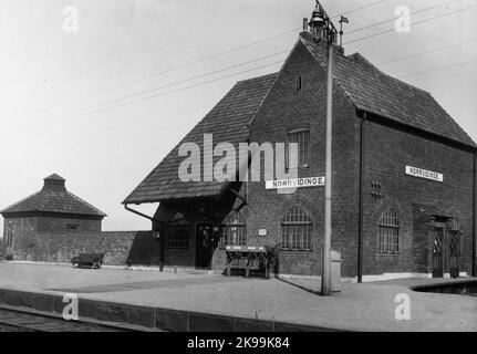 Malmö - Billesholms Railway, MBJ, Norrvidinge Railway Station Stock ...