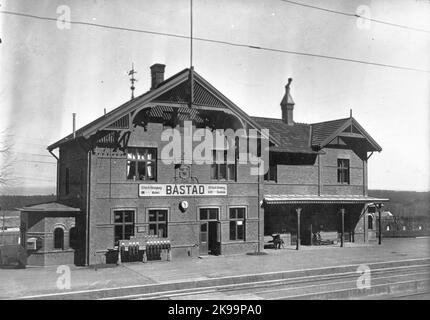 Båstad Southern railway station Stock Photo - Alamy