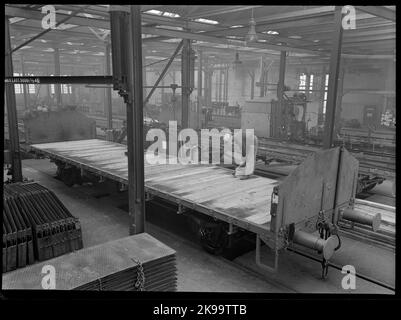 Workshop work on a freight wagon Stock Photo - Alamy