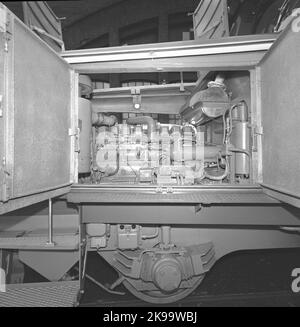 State Railways, SJ Lokomotor Z65. Diesel tank Stock Photo - Alamy