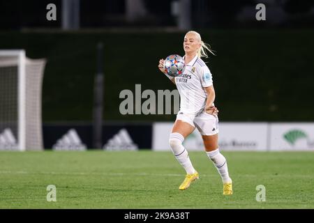 Sofie Svava of Real Madrid during the UEFA Women’s Champions League ...