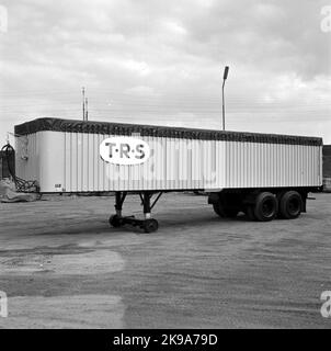 Container Carriage, Slab Västberga Stock Photo - Alamy