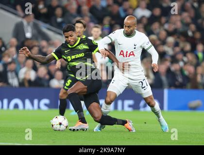 Matheus Reis of Sporting during the UEFA Champions League, League phase ...