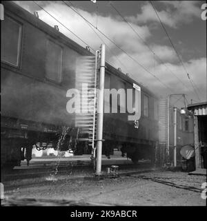 The wagon wash in Hagalund Stock Photo - Alamy